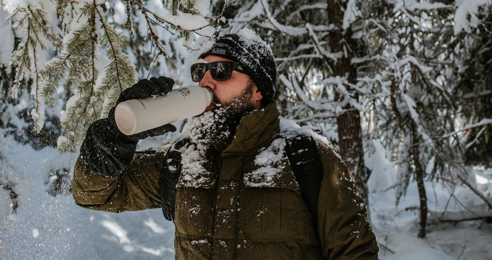 22oz Earthwell® Woodie™ Standard Mouth Vacuum Insulated Bottle